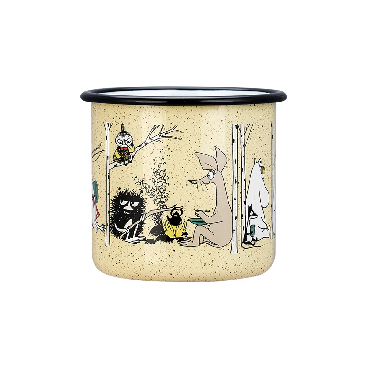 MOOMIN Enamel XL Mug Campers 0.80L – Grumpy Custard
