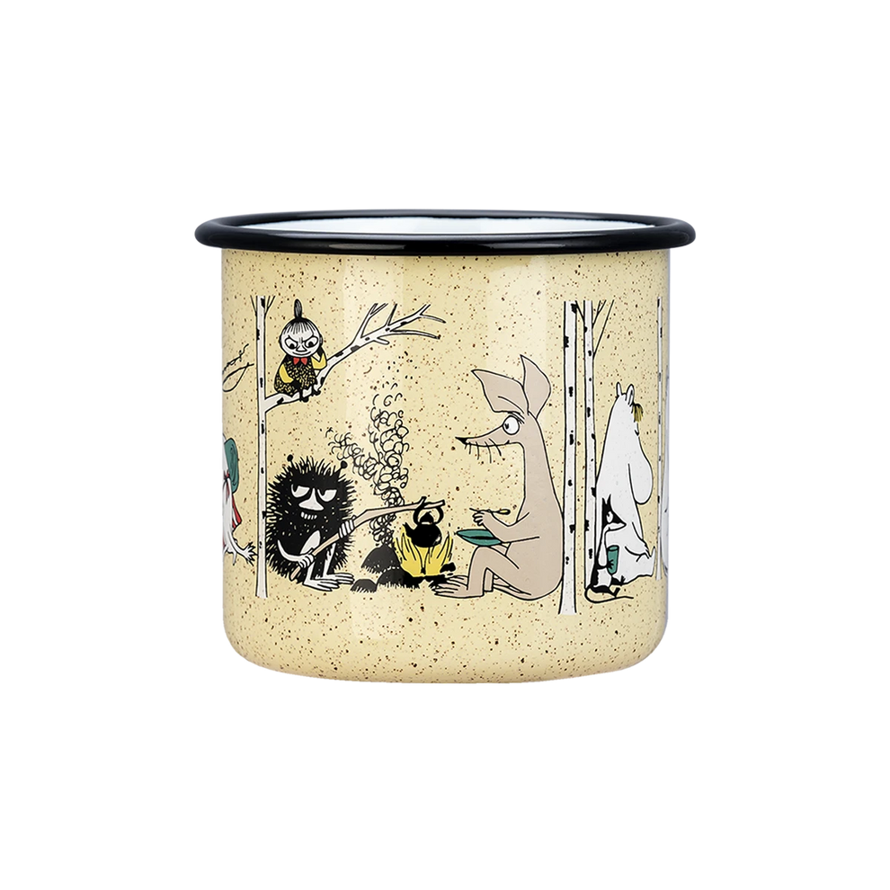 MOOMIN Enamel XL Mug Campers 0.80L – Grumpy Custard