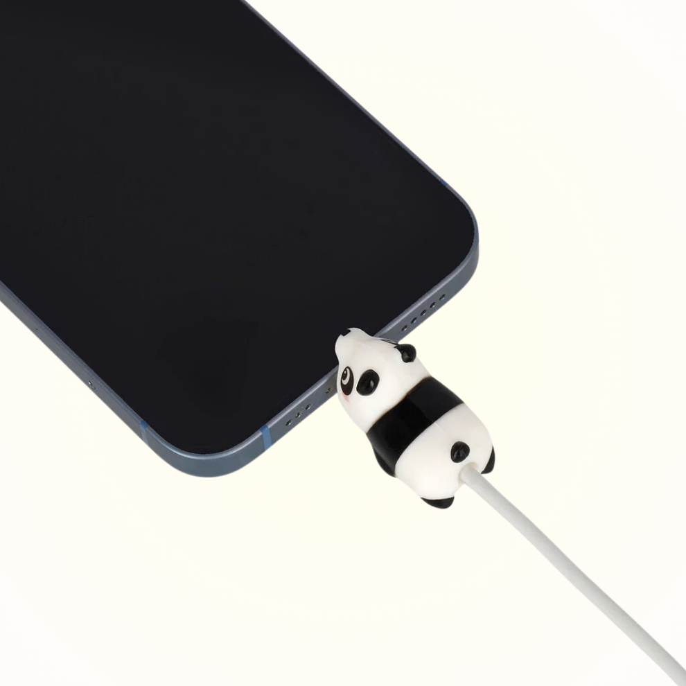 Hungry Friends Panda Cable Protector – Grumpy Custard