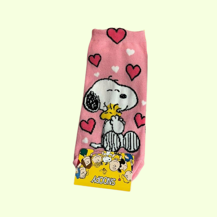 Peanuts Pink Snoopy Ankle Socks – Grumpy Custard