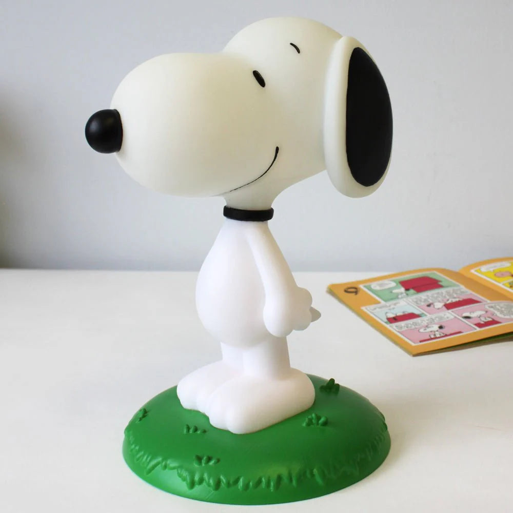 Peanuts Snoopy Rechargeable Standing Lamp Grumpy Custard